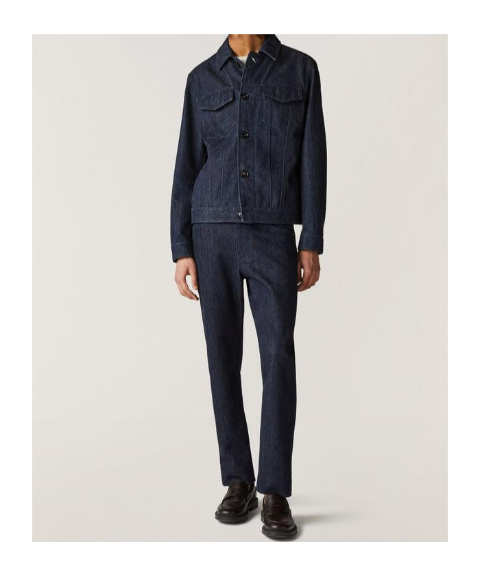 LORO PIANA Loro Piana Cashmere Jeans with Logo Patch